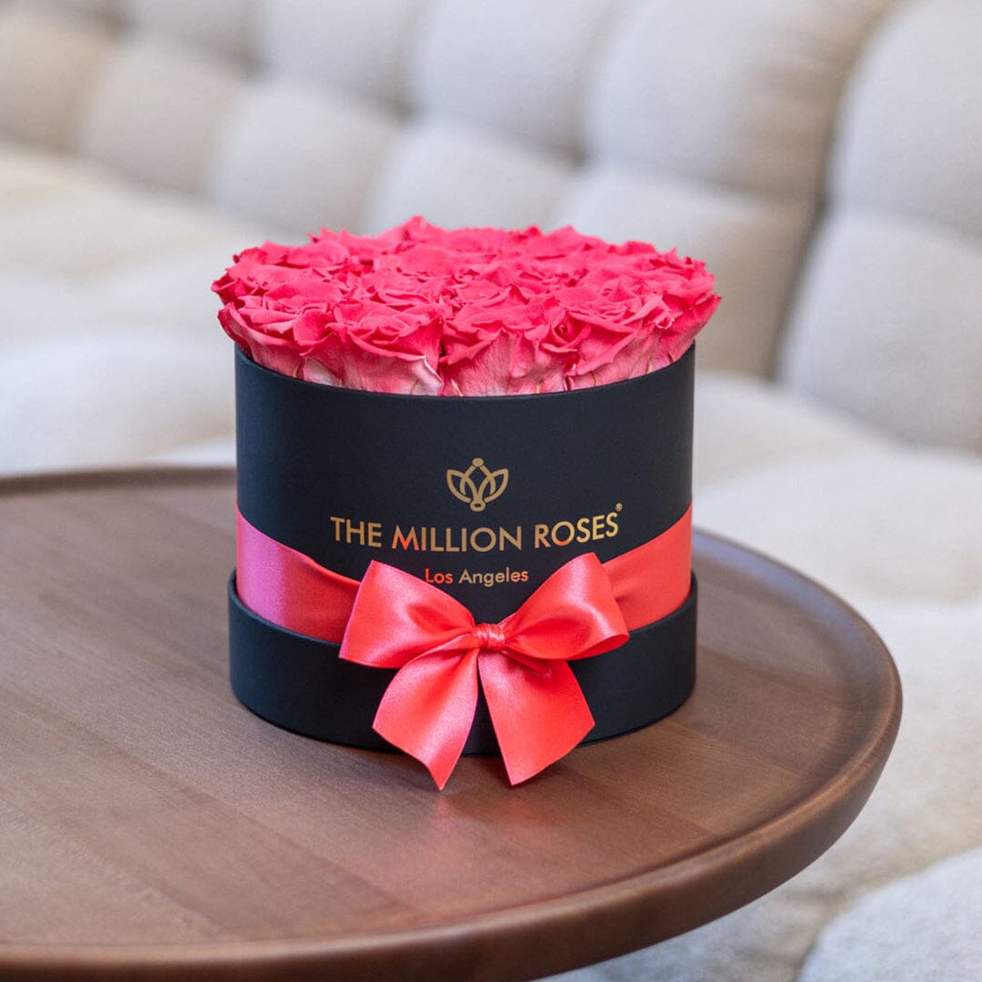 Linensnthings.com Classic Black Box | Coral Roses – Linens N Things