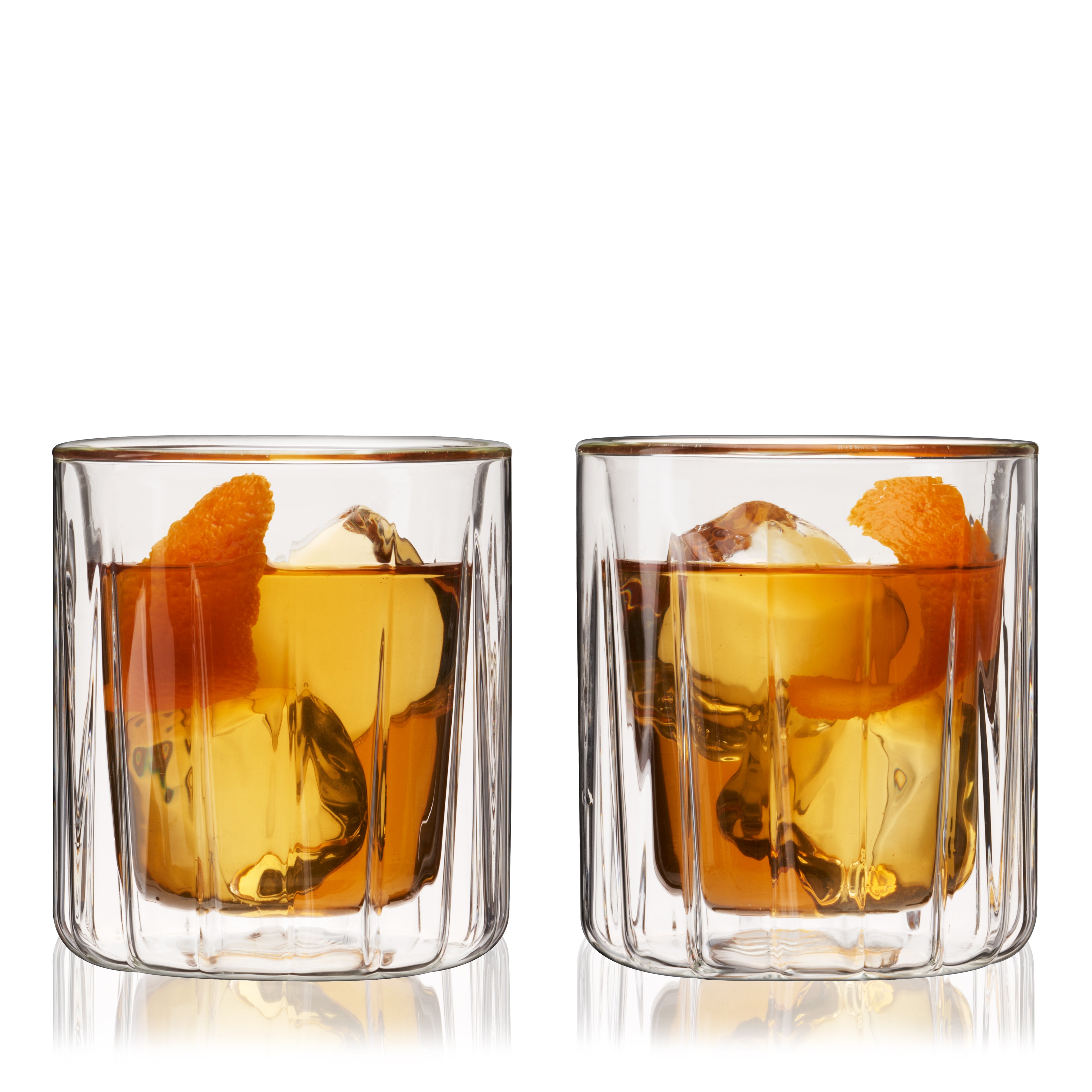 Linensnthings.com Double-Walled Rocks Glasses Set of 2 – Linens N Things